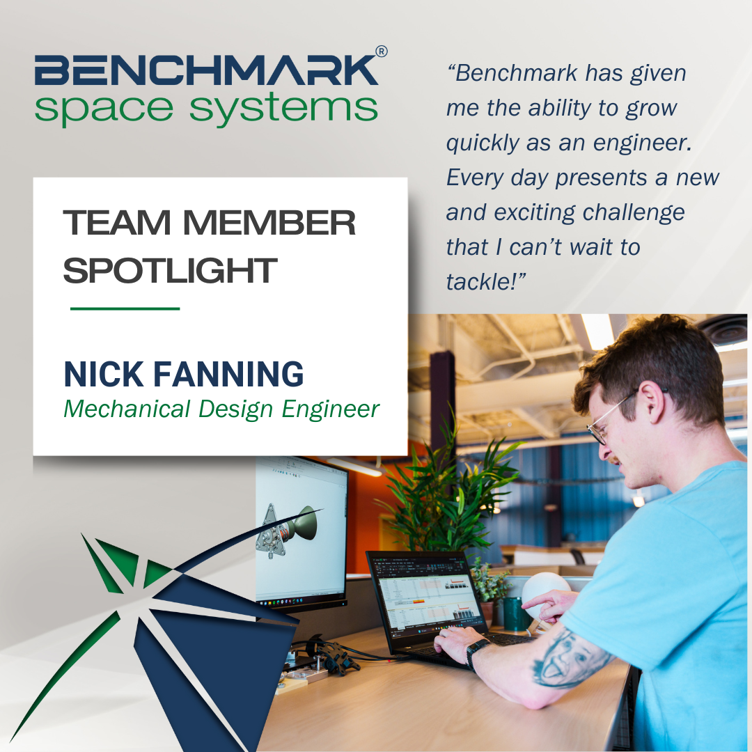 Team Spotlight - Nick Fanning, Mechanical Design Engineer
